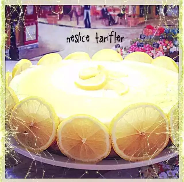 Limonlu cheesecake tarifi